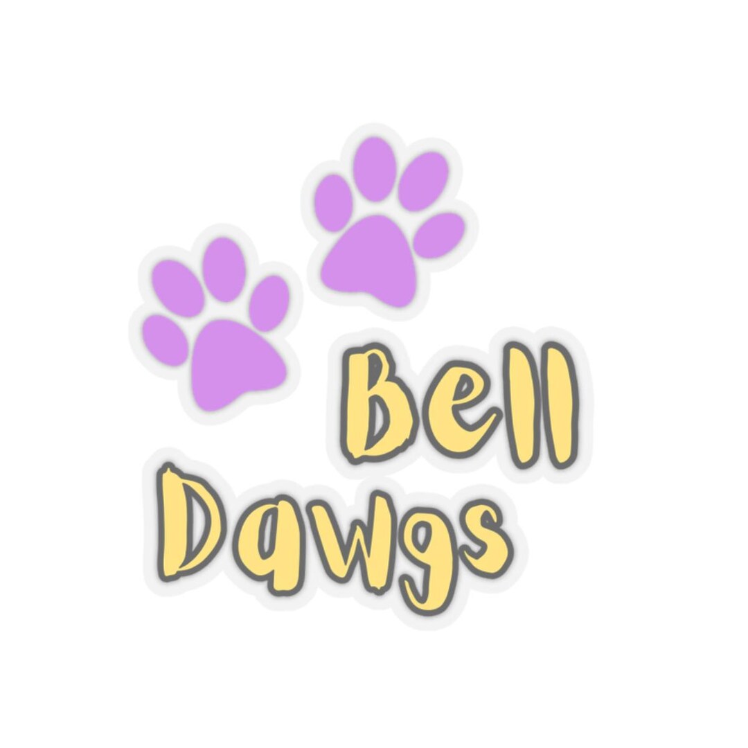 Bell Dawgs, Kiss-cut Stickers to Show School Spirit, Laptop or Phone ...
