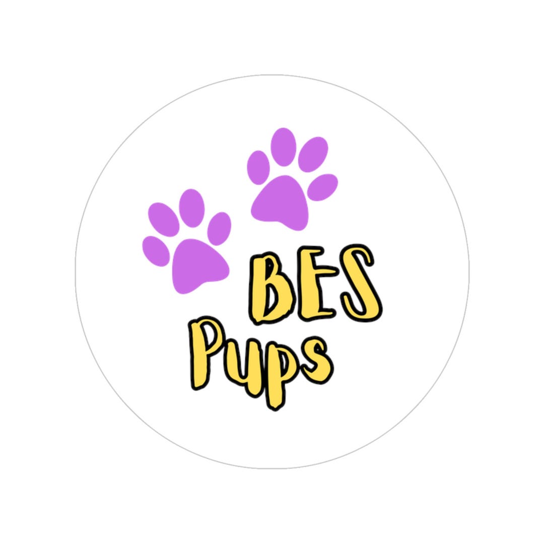 BES Vinyl Sticker, Bullpups Mascot, School Spirit, Outdoor Sticker, Car ...