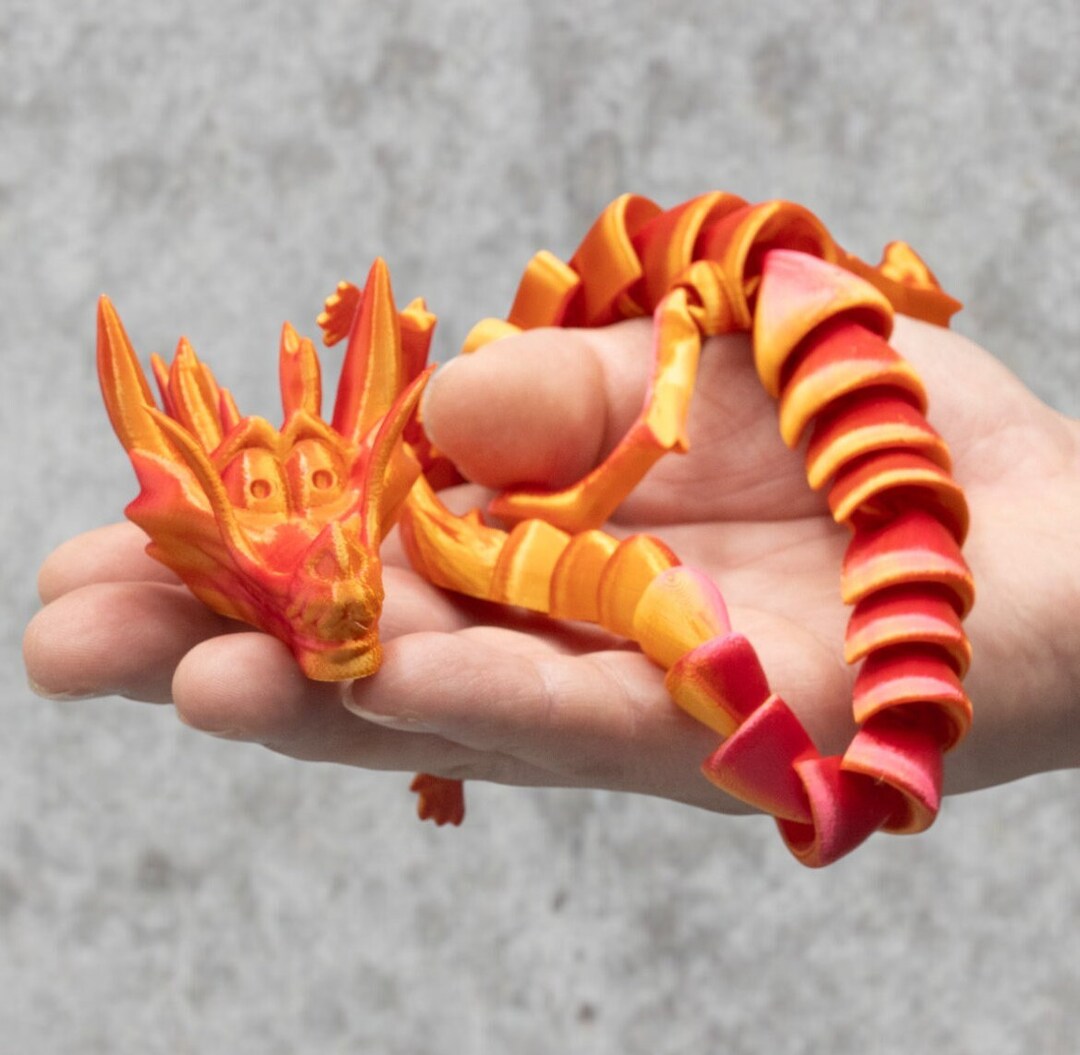 Mushu the Dragon From Disney's Mulan Articulated Fidget Toy Figurine ...