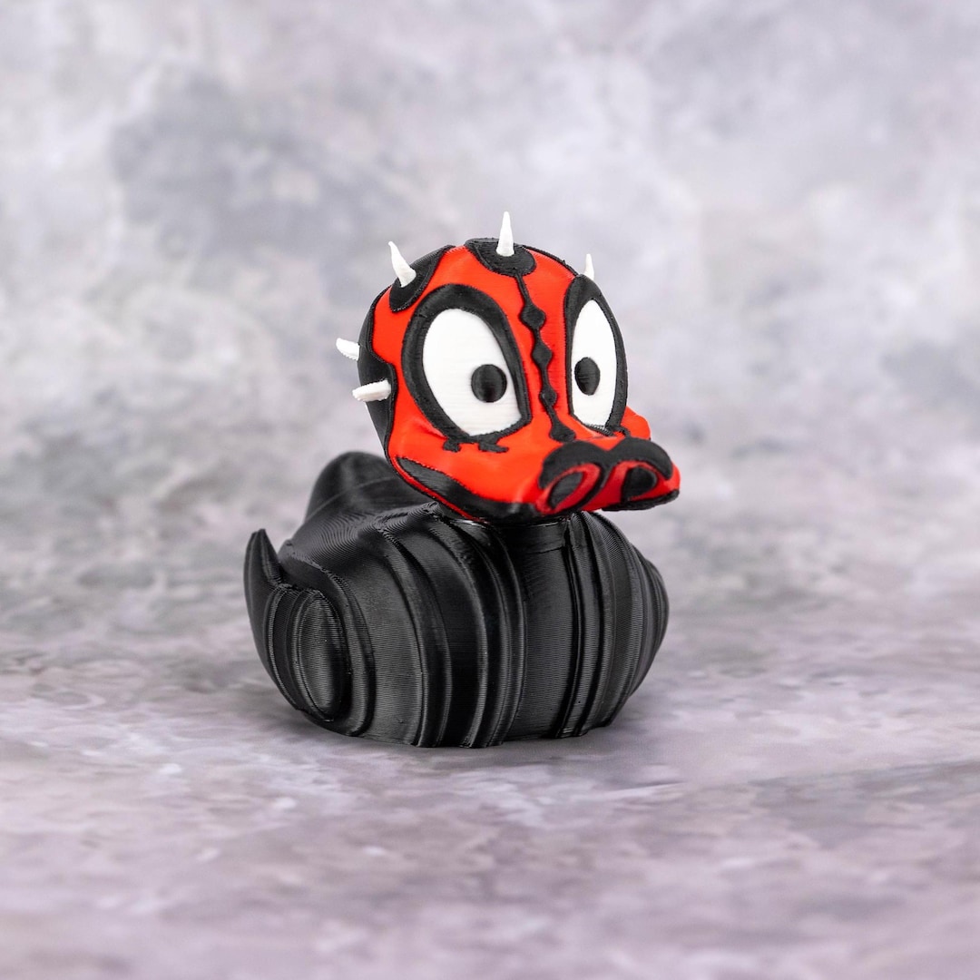 Darth Maul Donald Duck 3D Printed Figurine: Star Wars Fan Art - Etsy