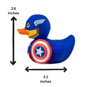 Marvel Superhero Cute Ducky Set - Spider-man, Captain America, Groot ...