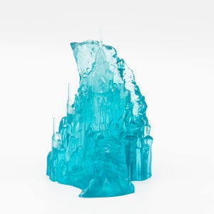Frozen Ice Palace Elsa's Castle Translucent 93mm Resin or 145mm PETG - Etsy