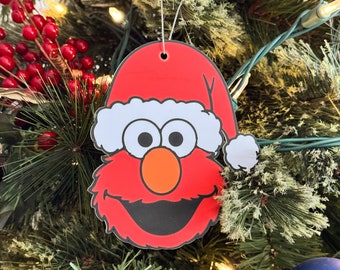 Sesame Street Elmo in Christmas Stocking Christmas Ornament - Etsy