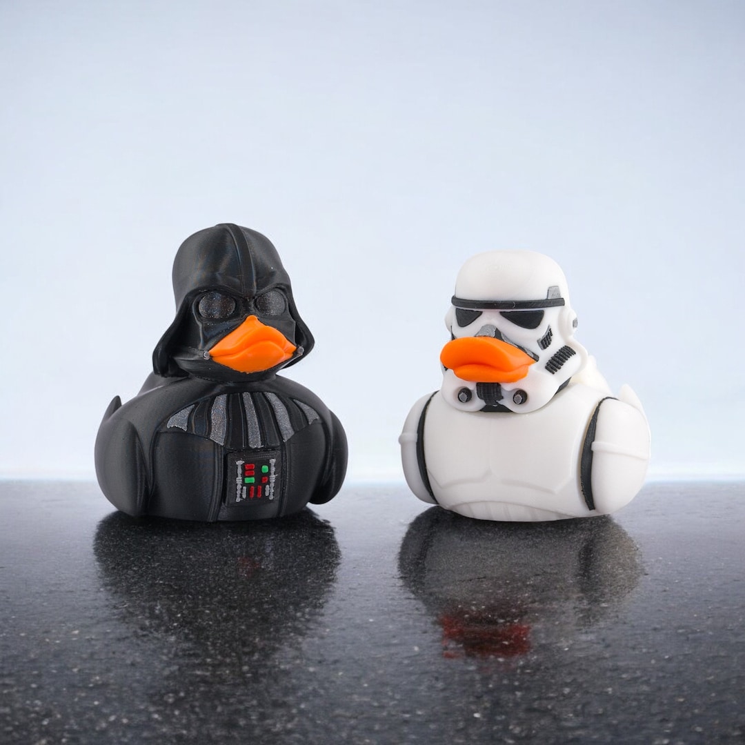 Darth Vader & Stormtrooper Cute Ducky Set - High Temp Resistant for ...