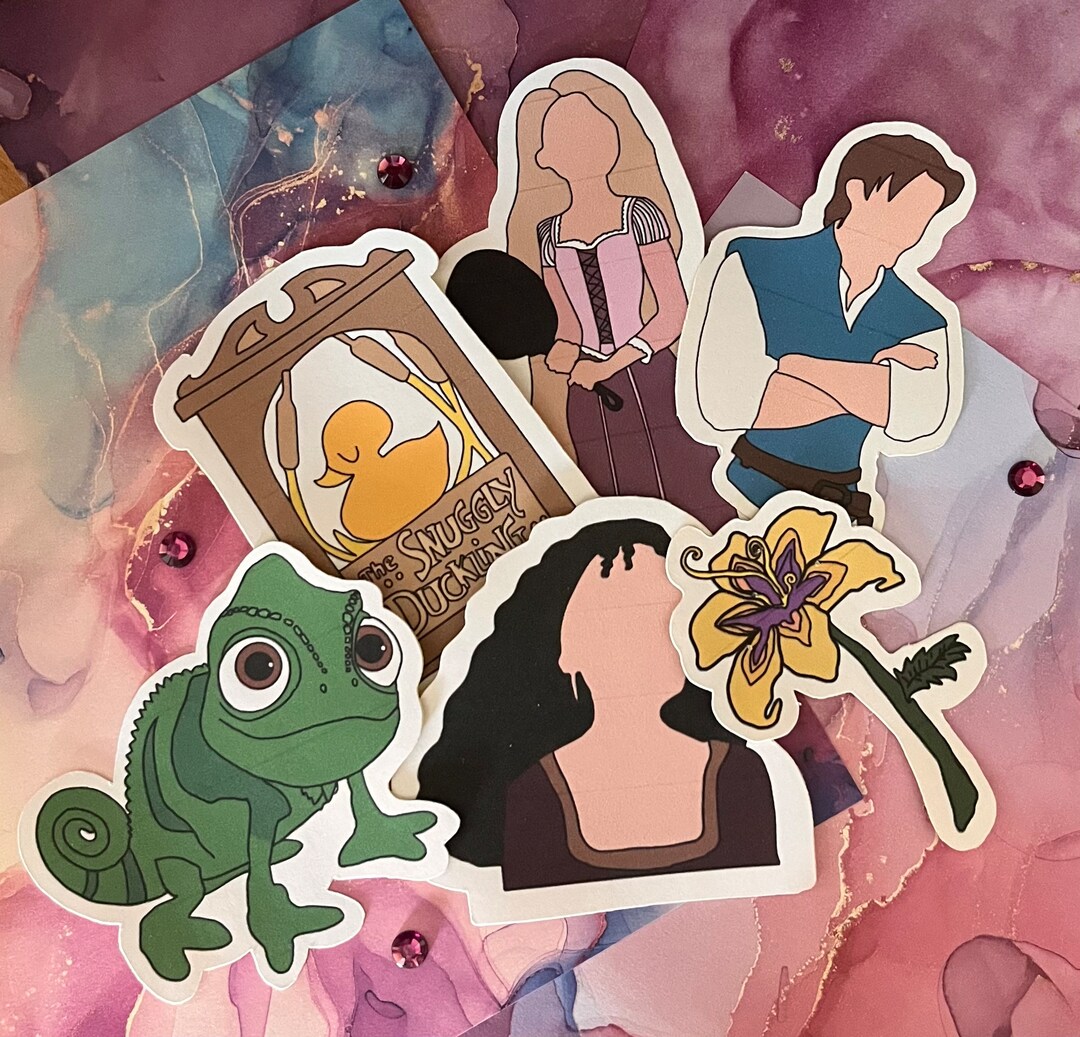 Tangled Sticker Pack - Etsy