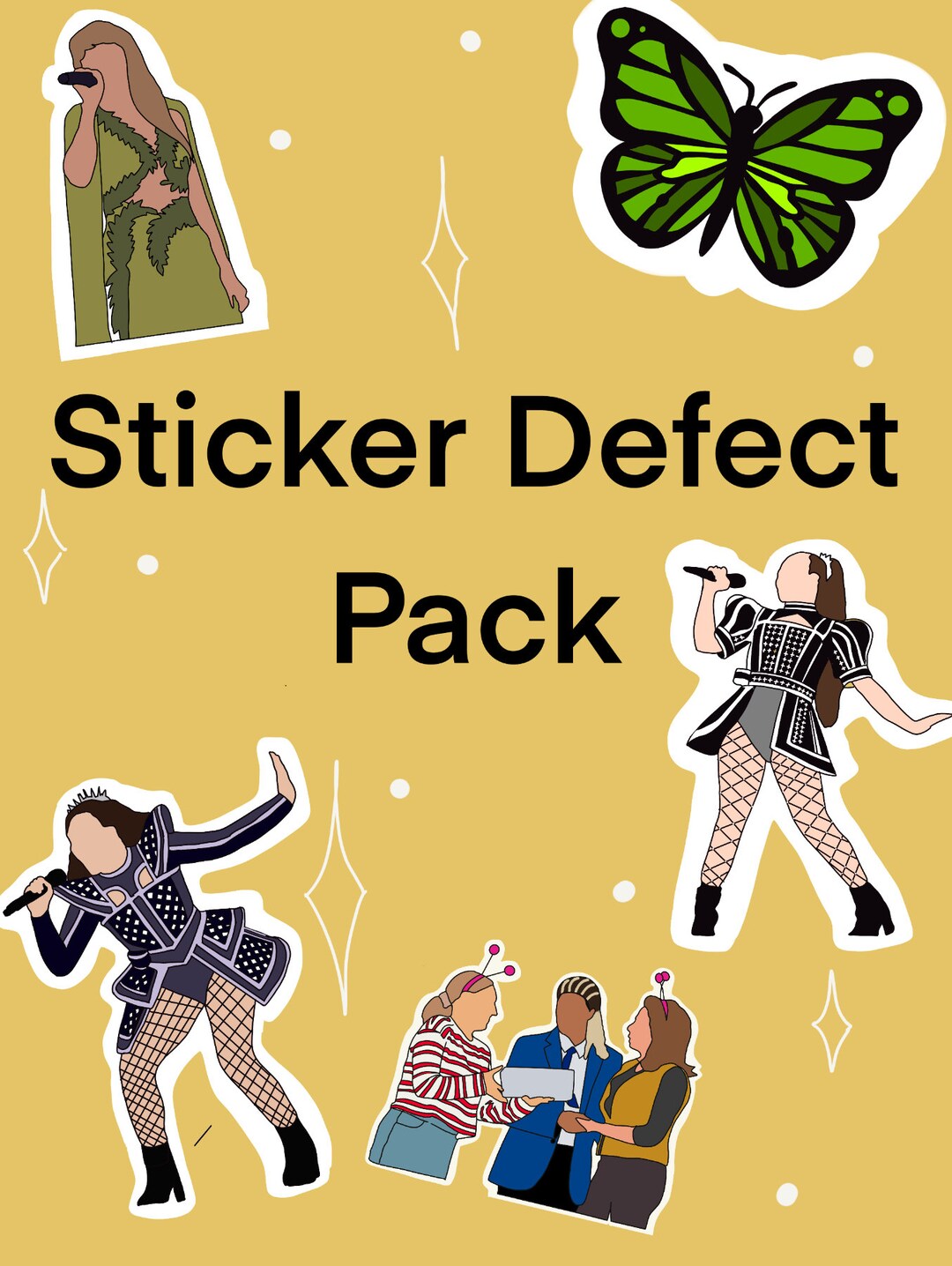 Sticker Defect Packs - Etsy