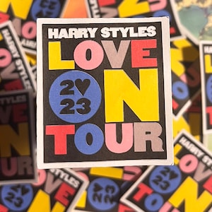 Love on Tour Logo Sticker - Etsy