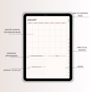 Digital Planner, iPad Planner, Printable Planner, Printable Templates ...