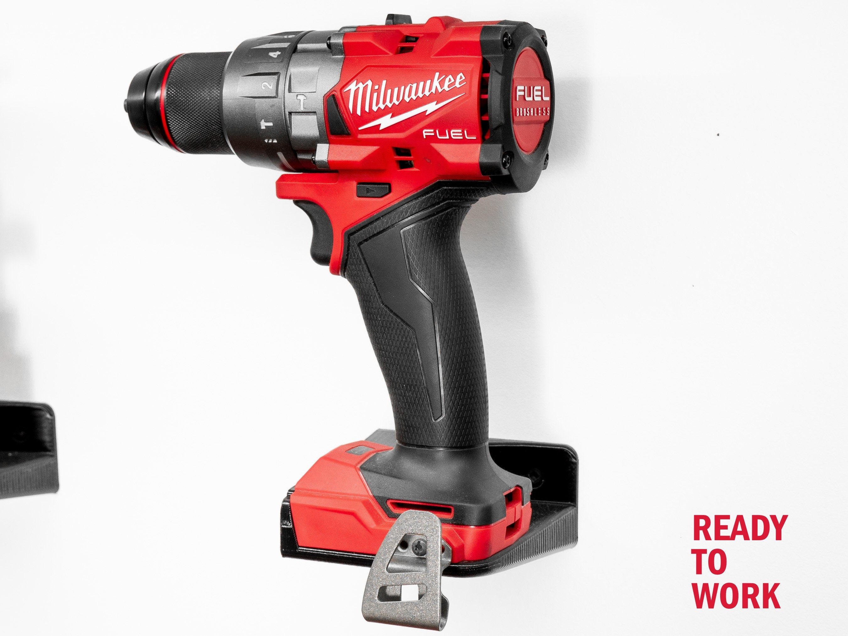 Milwaukee M18 Compatible - Wall Mount - Floating, Low Profile, Compact ...