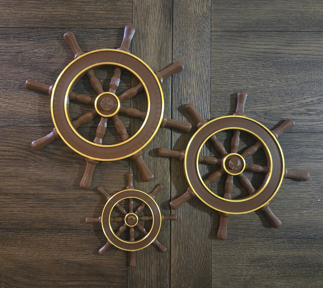 Spinning Cruise Ship Magnet 3D Printed Ship Wheel - Etsy
