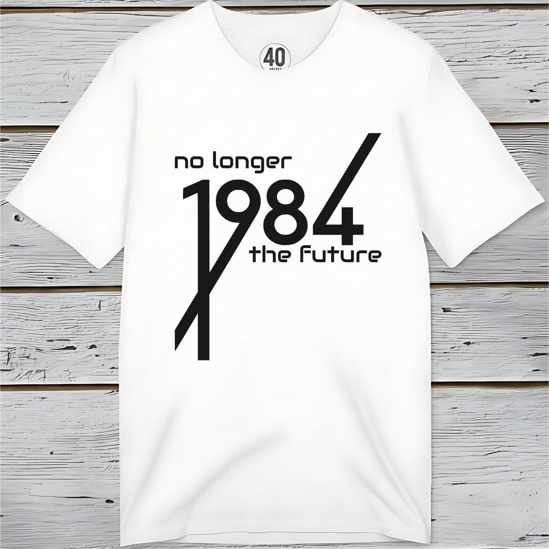 1984 Dystopian Tee, Organic Cotton, George Orwell Book T-shirt - Etsy