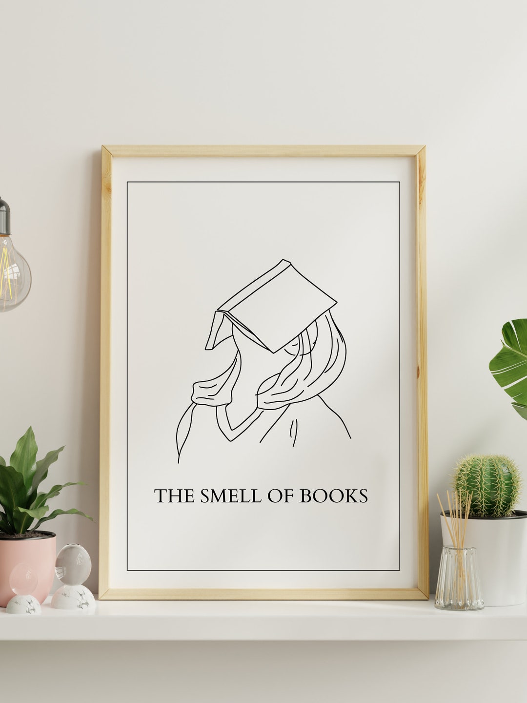 The Smell of Books Poster Bookish Wall Decor Bookish Gift - Etsy