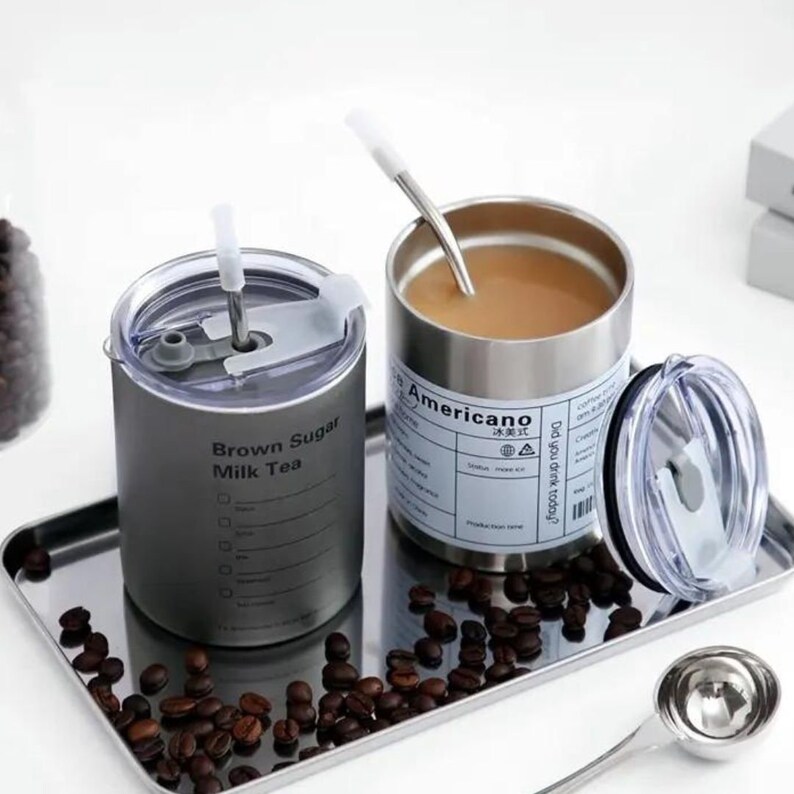 Reusable Coffee Cup Insulated Coffee Mug Portable/reusable Vacuum ...