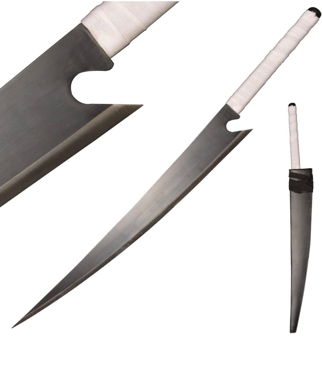 Anime Sword Cosplay Nimaiya Oetsu-zanpakutou Sword, Steel With Leather ...