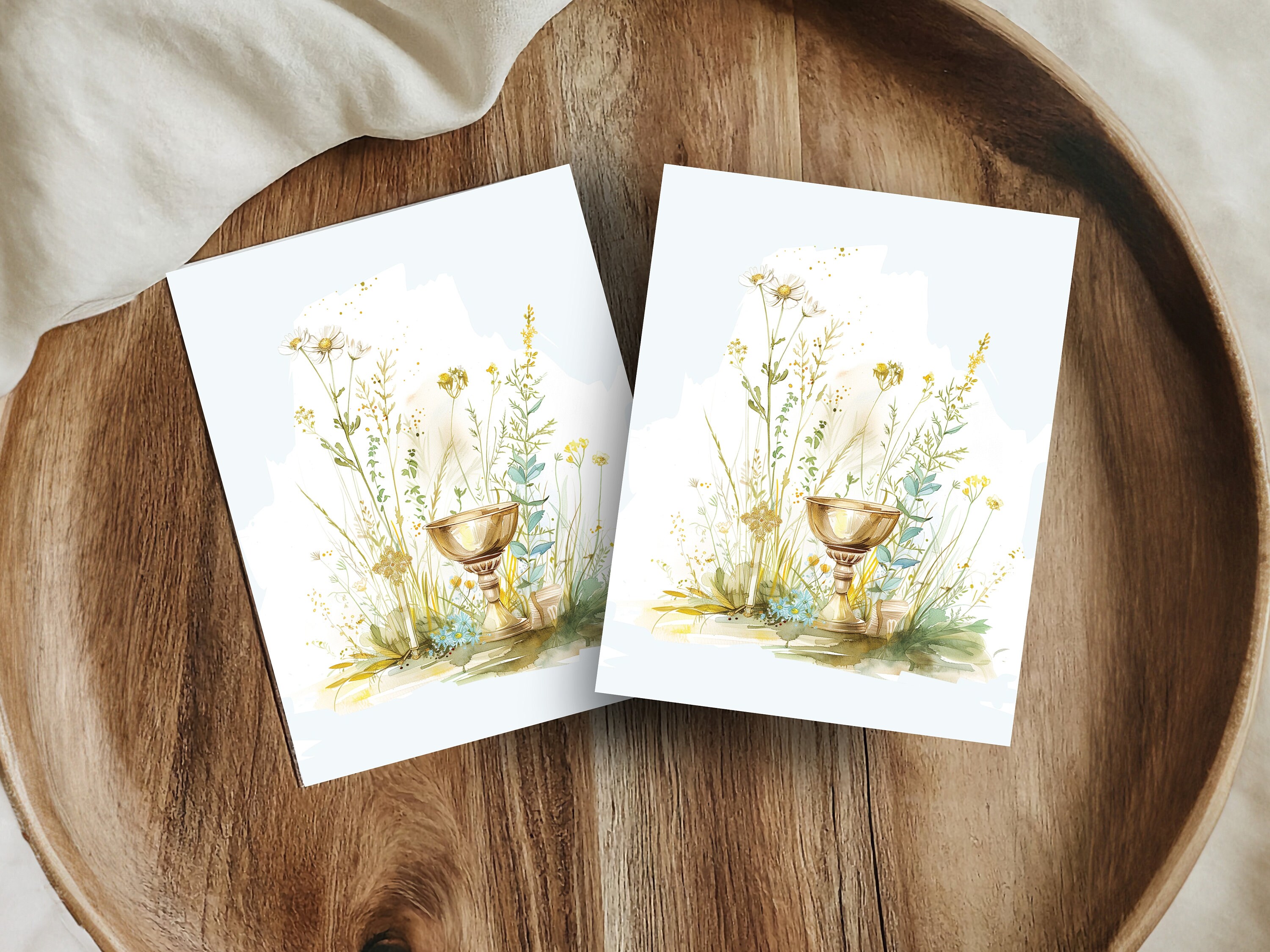 Sacred Chalice Holy Communion, Modern Digital Wall Art, Bible Digital ...