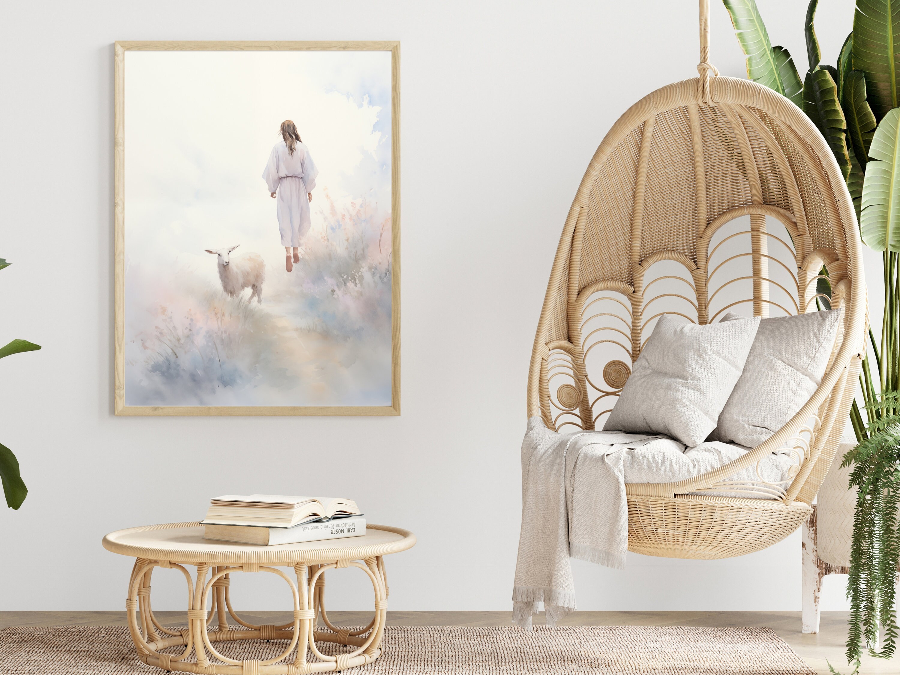 Parable of the Lost Sheep, Jesus Leaves the 99 | Watercolor Bible ...