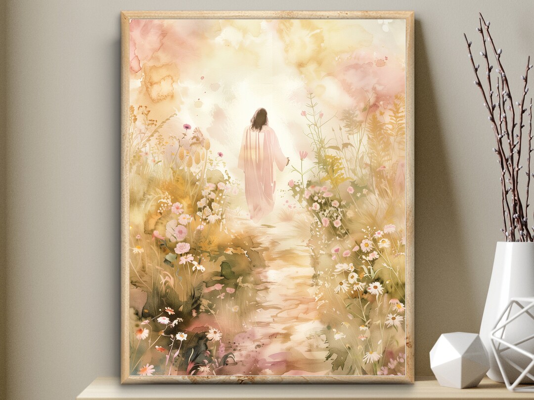 The Path Maker, Jesus Art, Bible Digital Print, Wall Art Printable ...