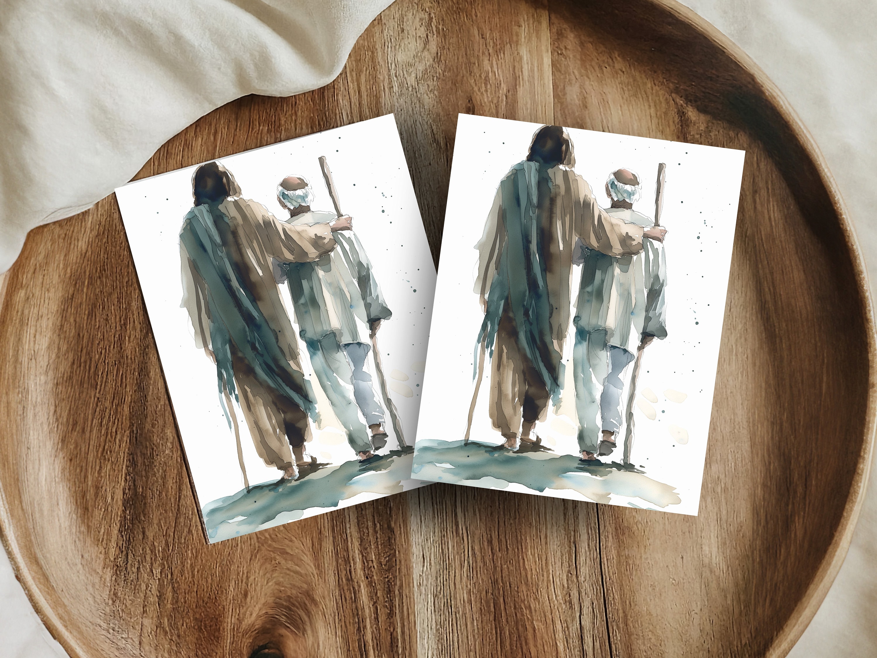 Guide Me to Heaven, Jesus Art Printable, Bible Digital Print ...