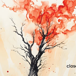 Moses and the Burning Bush, Bible Digital Art, Bible Ink Sketch, Bible ...