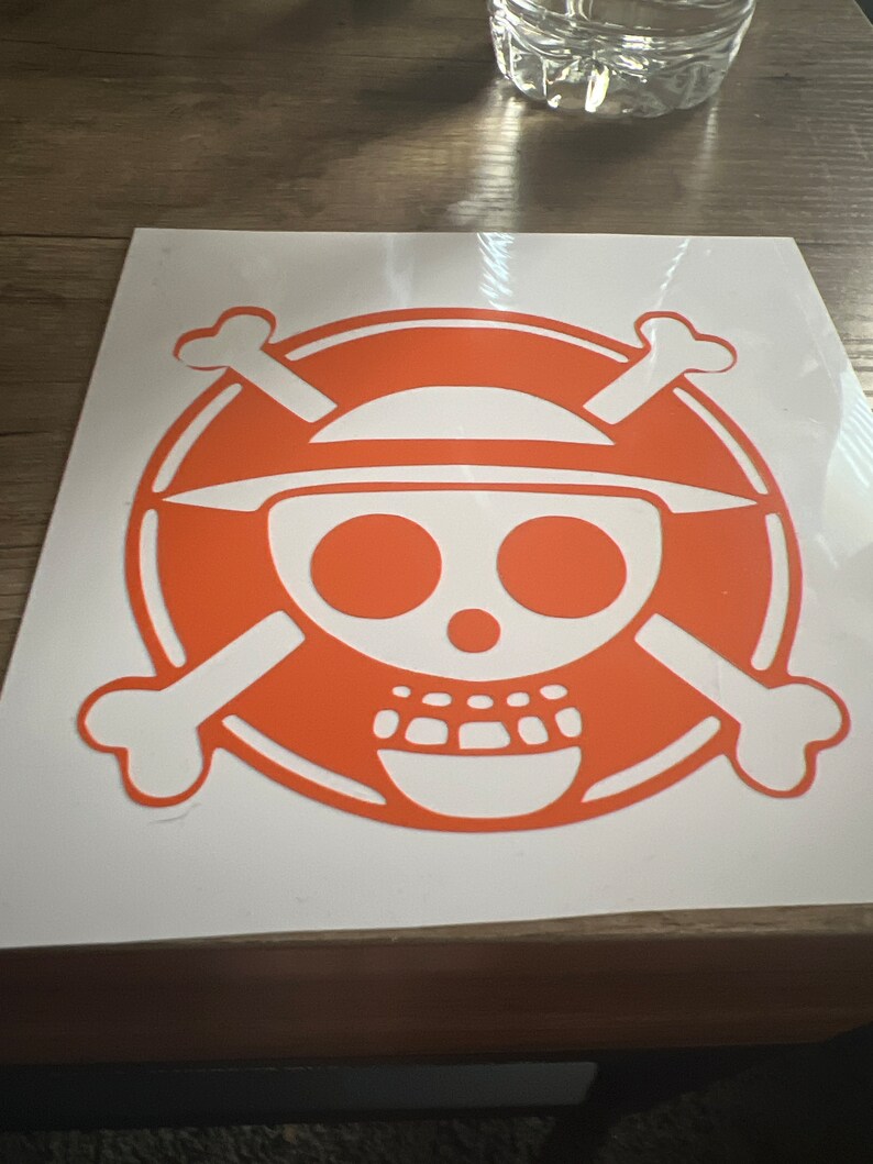 One Piece Vinyl Sticker - Etsy