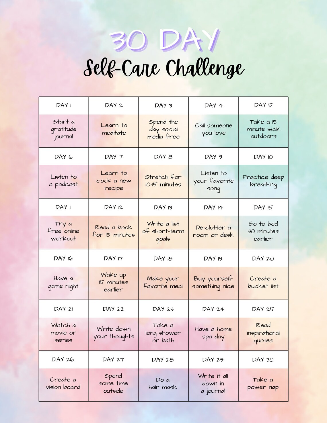 2024 Colorful Theme. M58. Daily Schedule. Monthly Budget. Weekly Agenda ...