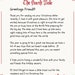 Dear Santa Letters With Official Letter From the North Pole. Santa's ...