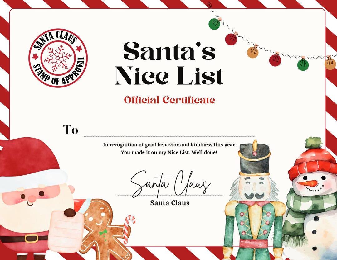 Dear Santa Letters With Official Letter From the North Pole. Santa's ...