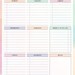 2024 Colorful Theme. M58. Daily Schedule. Monthly Budget. Weekly Agenda ...