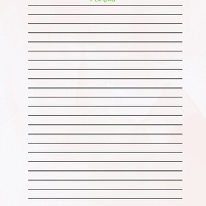 2024 - Green Theme Daily Planner. Calendar. Notes. Weekly Menu. - Etsy