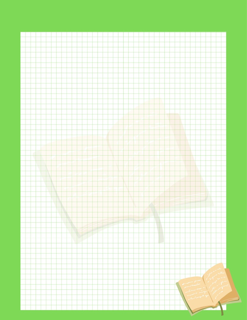 Journaling Ideas. Bright Green Border. Two Different Layout Journaling ...