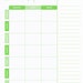 2024 - Green Theme Daily Planner. Calendar. Notes. Weekly Menu. - Etsy