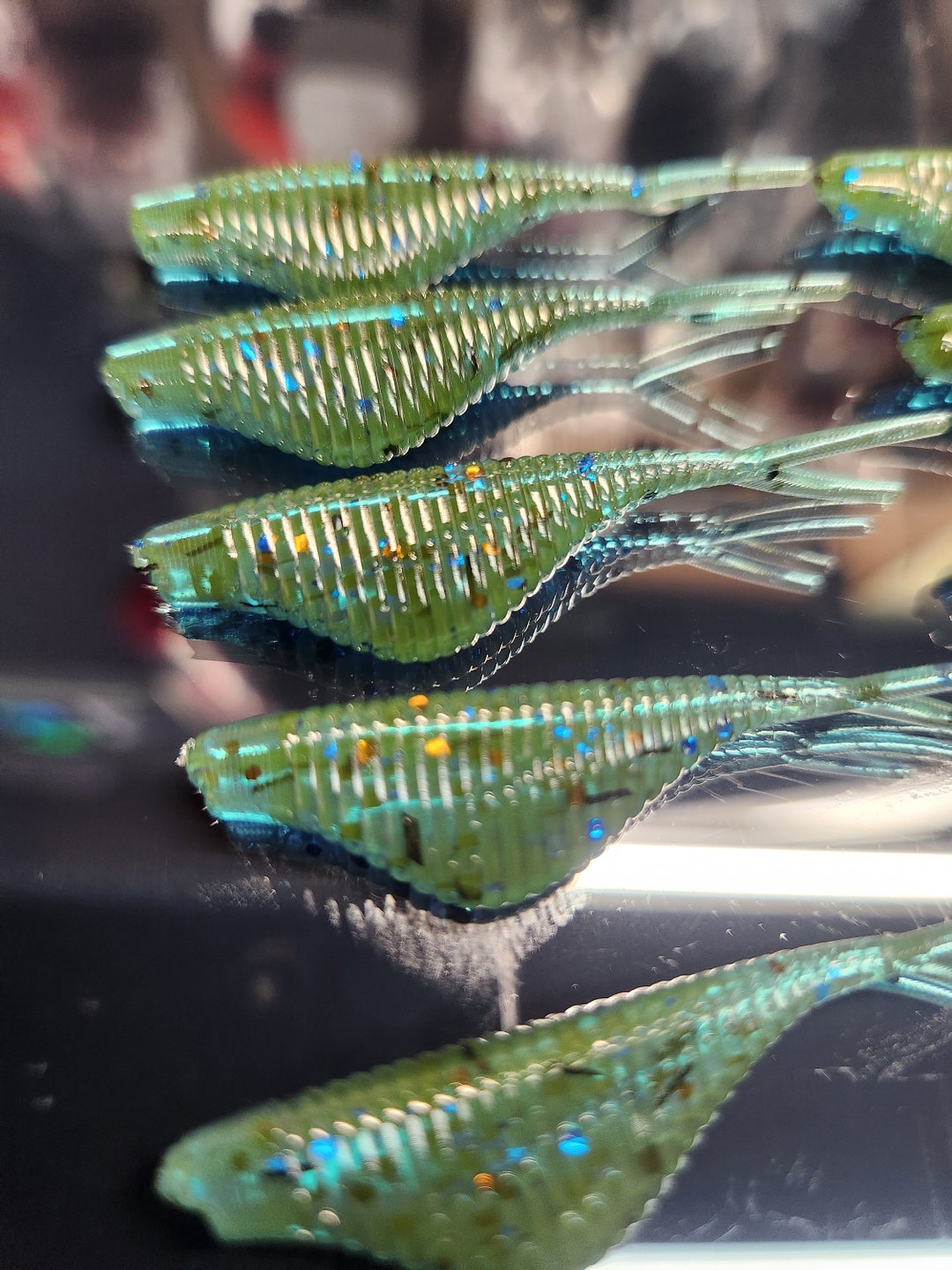 STS 2.25 Crappie Pork Belly Shad Soft Plastic Fishing Bait -- Aquatic ...