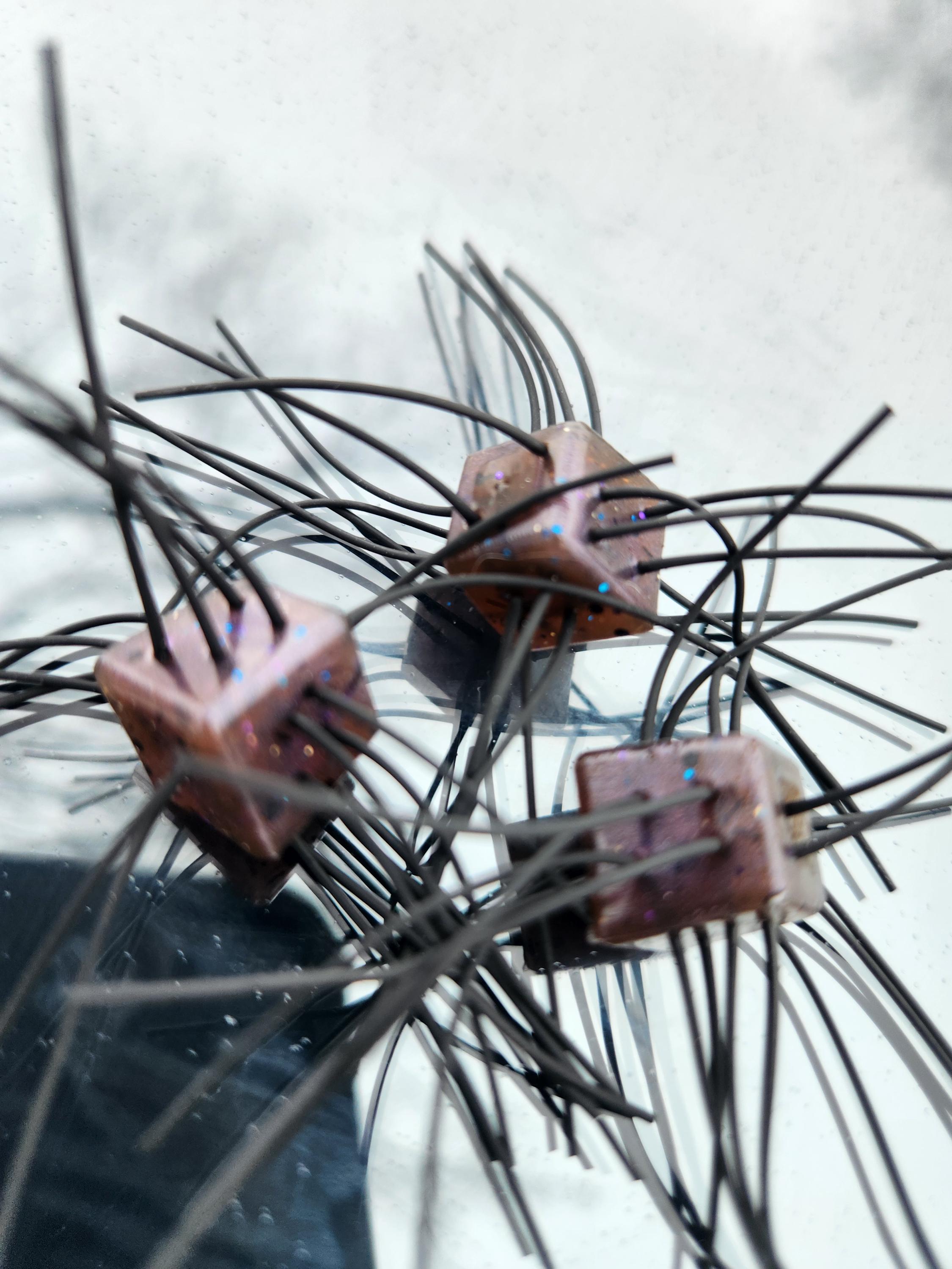 STS 0.50 Shnyde-dice Soft Plastic Bass Fishing Bait Sweet Tea With ...