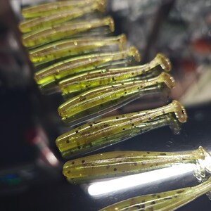 STS 2.0 Shimmy Shake Swimbait Soft Plastic Crappie Fishing Bait ...