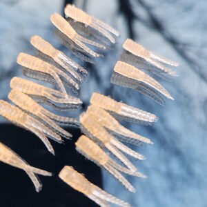 STS .75 Ice Twin Tickler Soft Plastic Ice Fishing Bait -- Sherbet ...