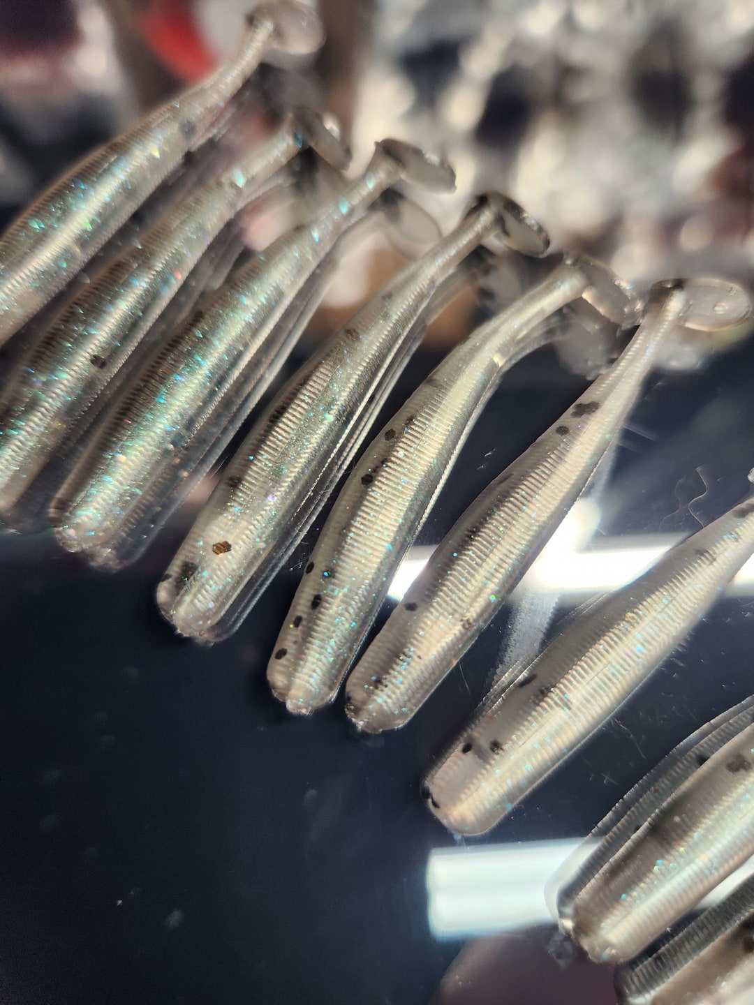 STS 2.0 Shimmy Shake Swimbait Soft Plastic Crappie Fishing Bait -- Bad ...