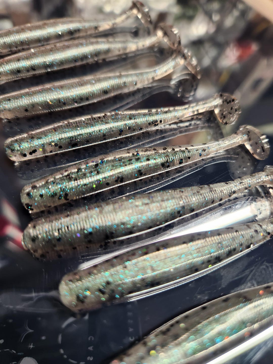 STS 3.0 Shimmy Shake Swimbait Soft Plastic Bass Fishing Bait -- Starry ...