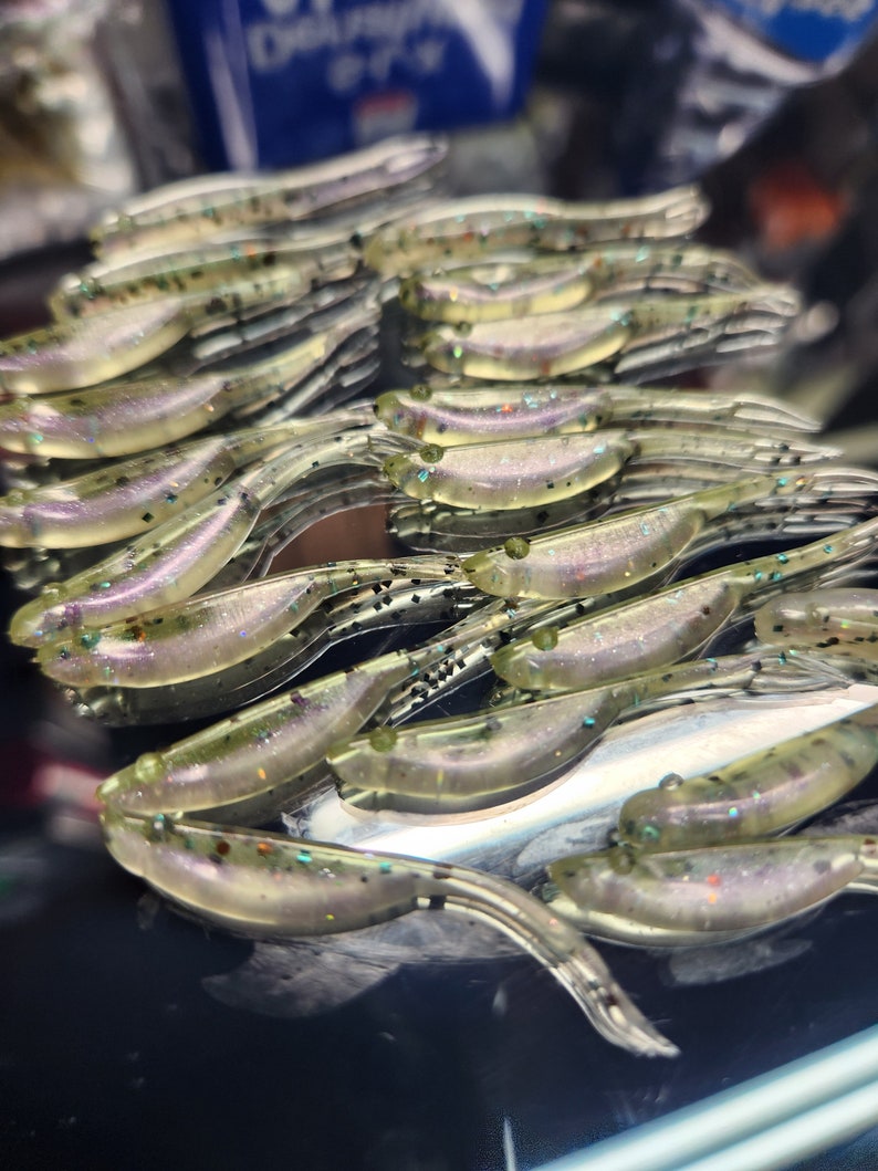 STS 1.75 Crappie Minnow Soft Plastic Fishing Bait -- DK Beauregade ...