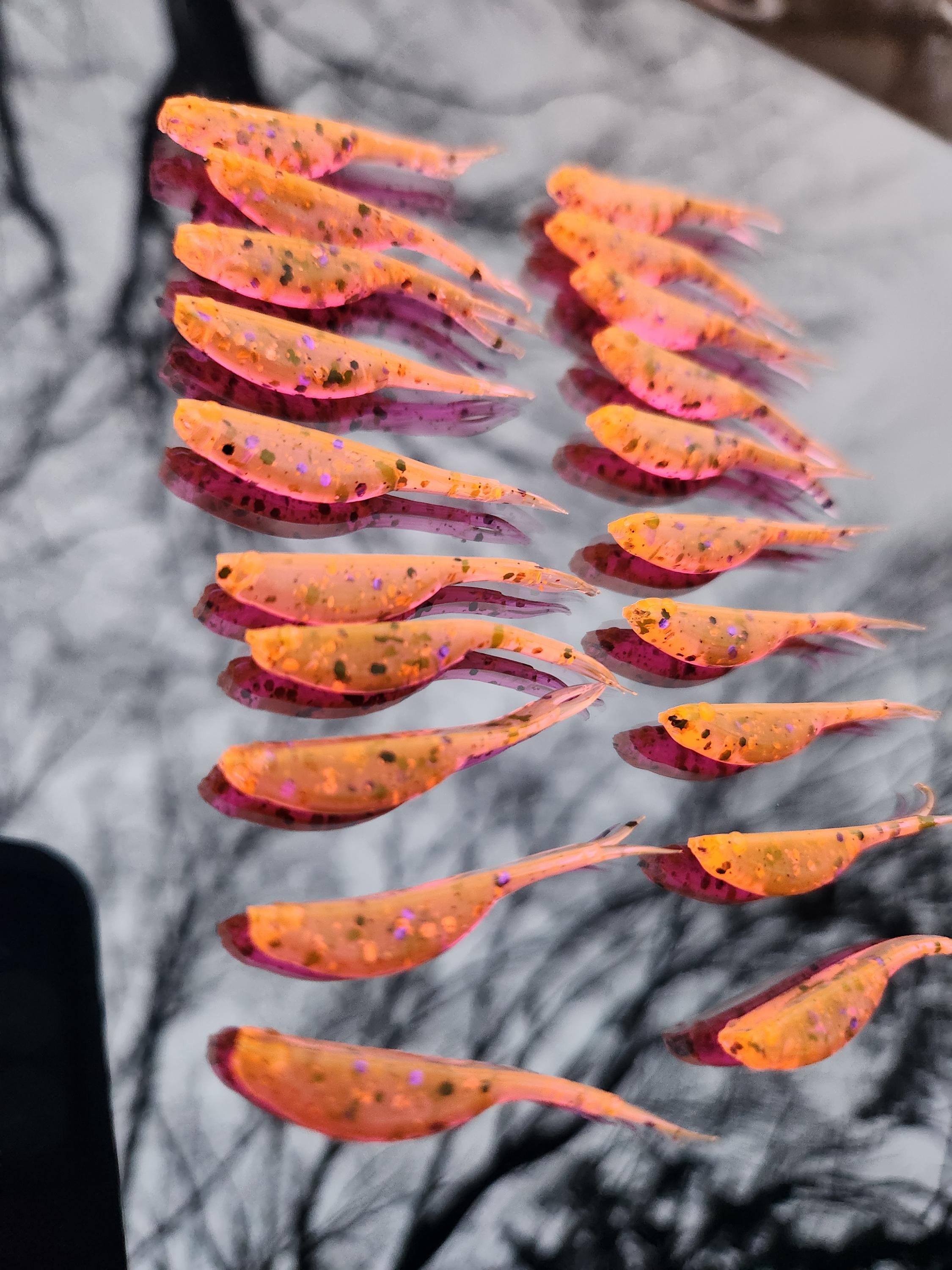 STS 1.75 Crappie Minnow Soft Plastic Fishing Bait -- Popp'n Magma - Etsy