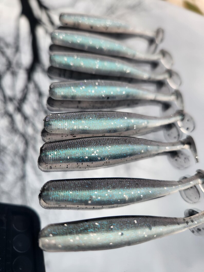 STS 3.0 Shimmy Shake Swimbait Soft Plastic Bass Fishing Bait -- Bad ...