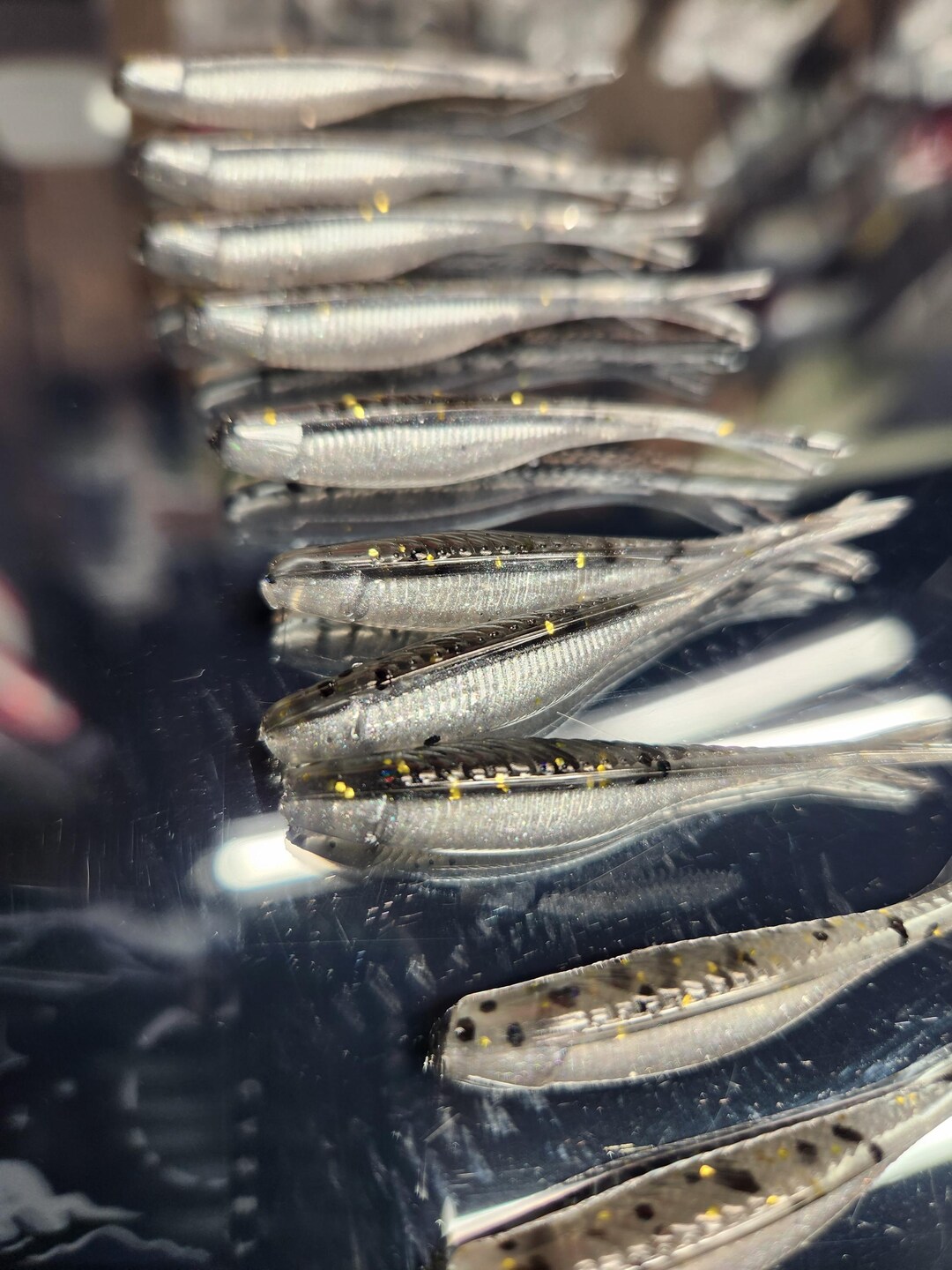 STS 2.0 Crappie Tracer Shad Soft Plastic Fishing Bait -- Worn Out ...