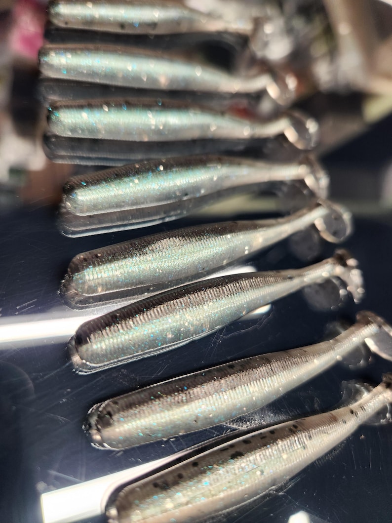 STS 3.0 Shimmy Shake Swimbait Soft Plastic Bass Fishing Bait -- Bad ...