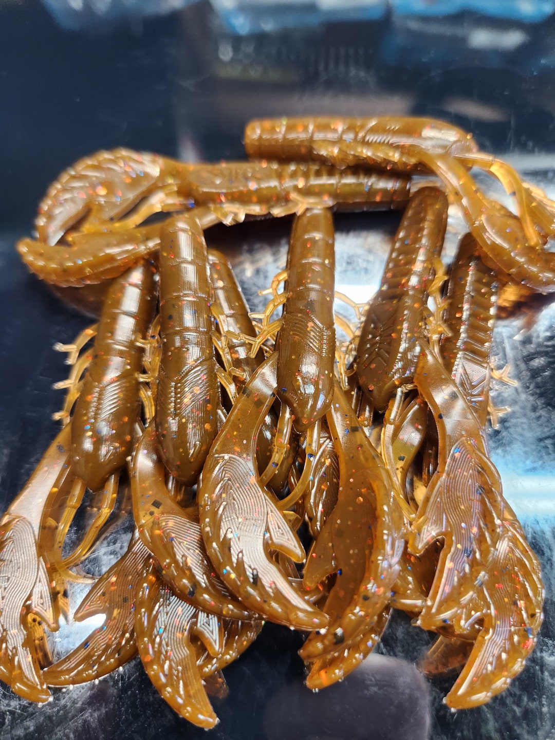 STS 3.4 Ecto Craw Soft Plastic Bass Fishing Bait -- Cajun Craw - Etsy