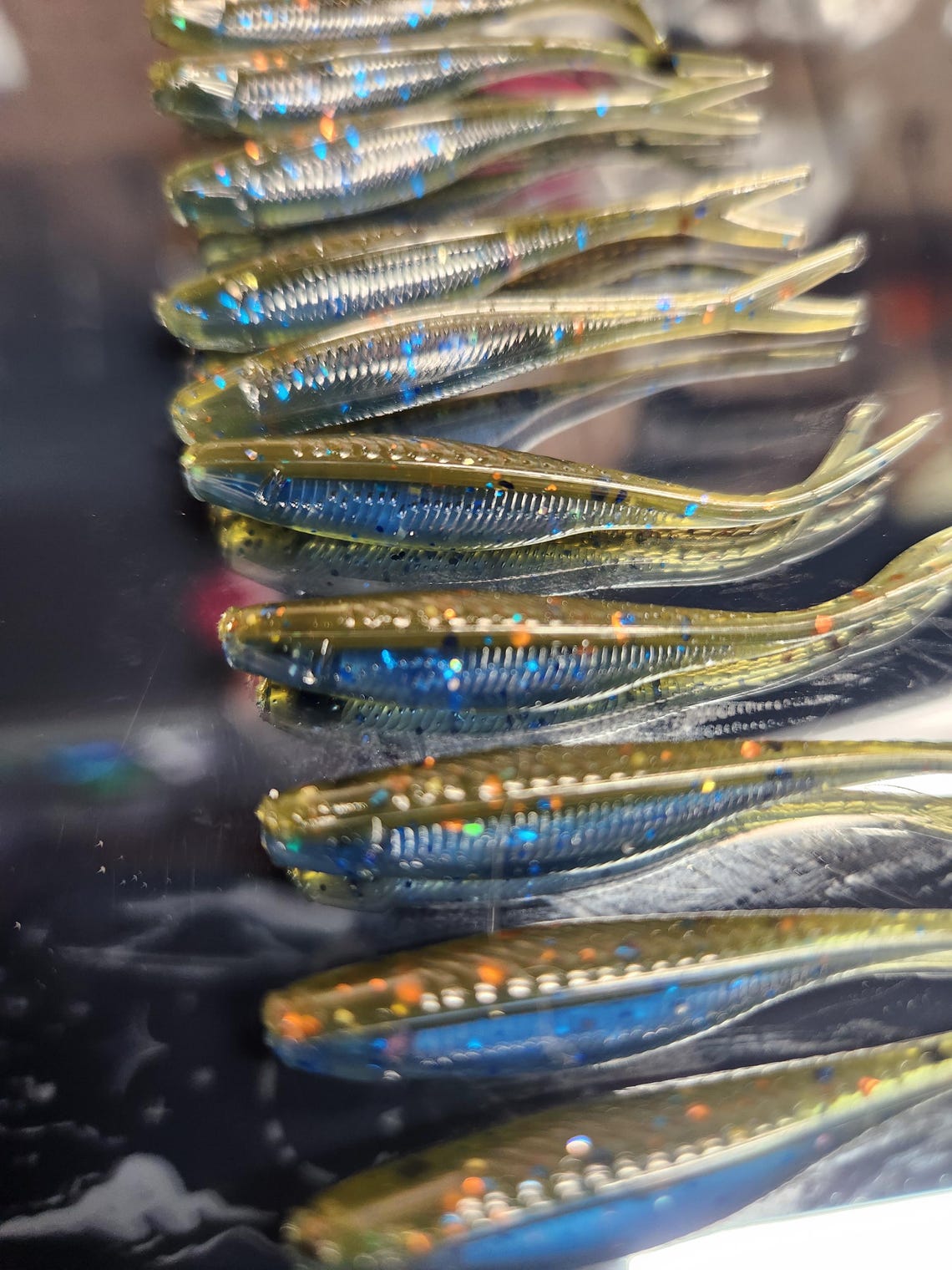 STS 2.0 Crappie Tracer Shad Soft Plastic Fishing Bait -- Bag-a-chobee ...