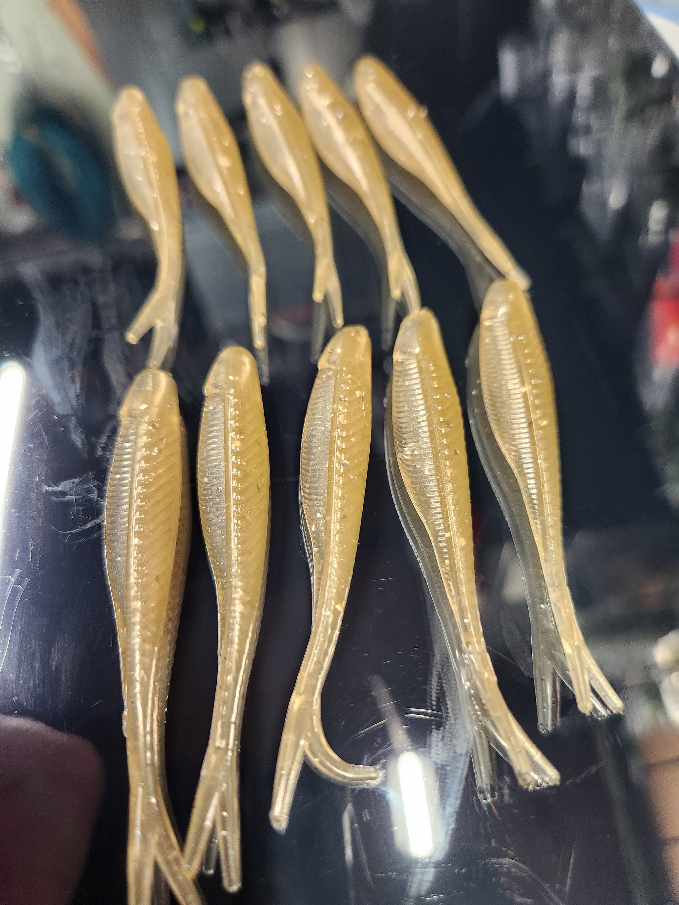 STS 3.0 Tracer Shad Soft Plastic Bass Fishing Bait -- Tennessee Shad - Etsy