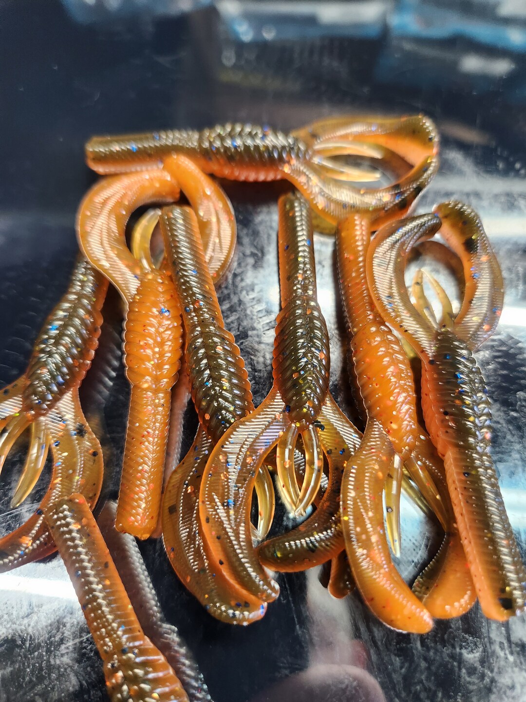 STS 3.0 MC BFS Craw Soft Plastic Bass Fishing Bait -- Molten Craw - Etsy