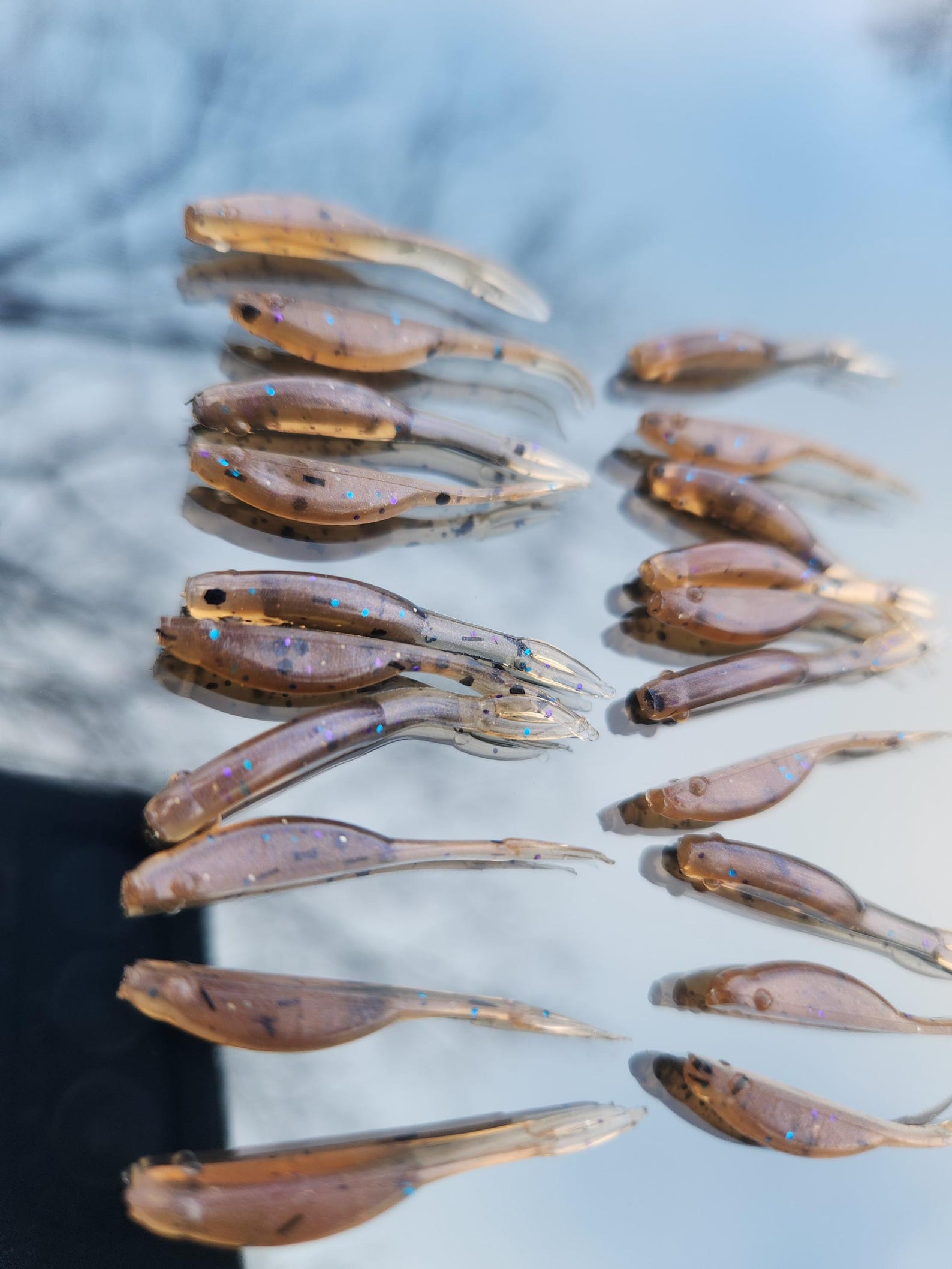 STS 1.25 Ice Minnow Soft Plastic Ice Fishing Bait -- Sweet Tea - Etsy