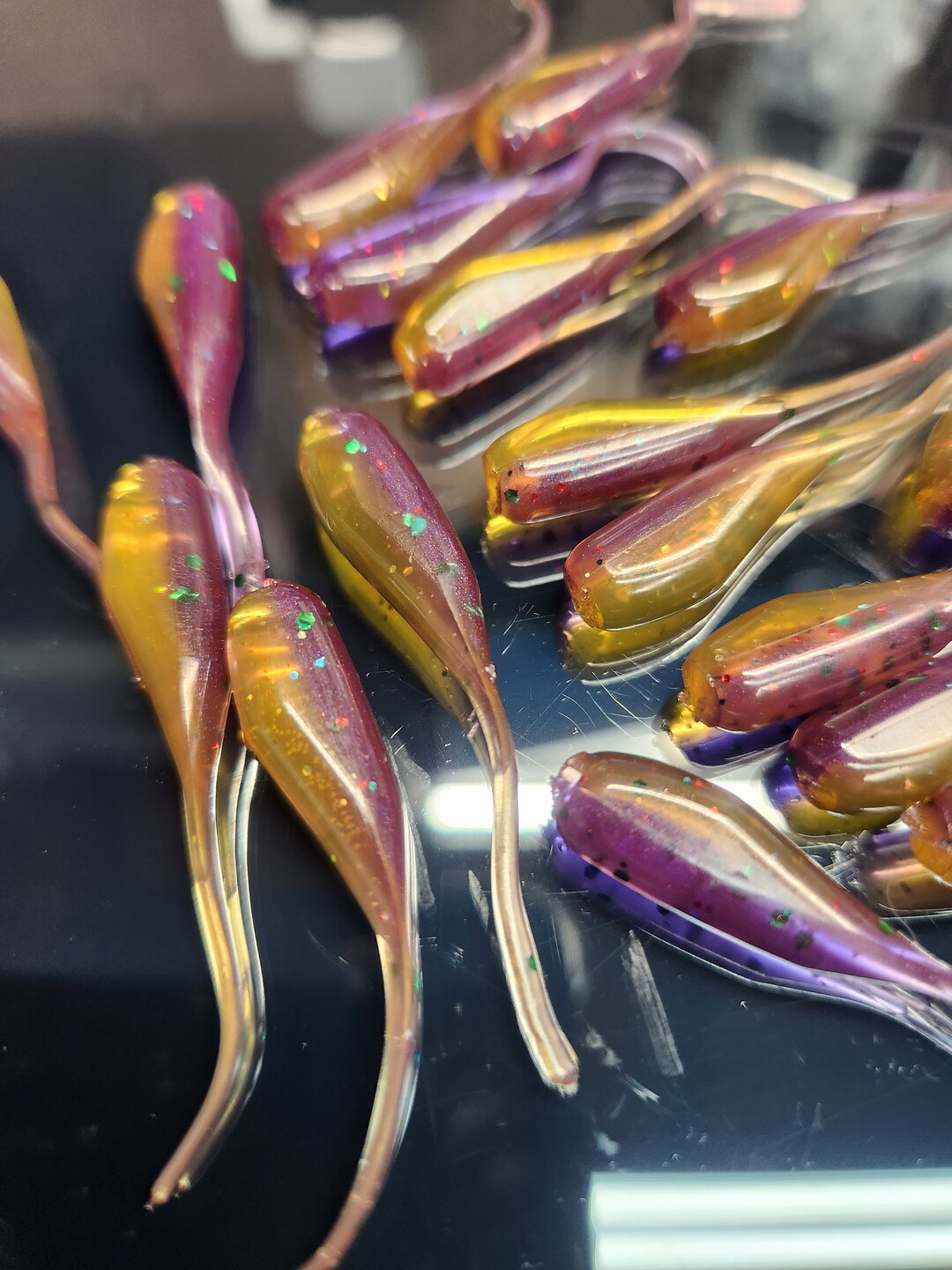 STS 2.00 BA Stinger Tail Soft Plastic Crappie Fishing Bait Rotten ...