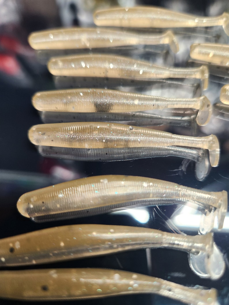 STS 2.0 Shimmy Shake Swimbait Soft Plastic Crappie Fishing Bait ...