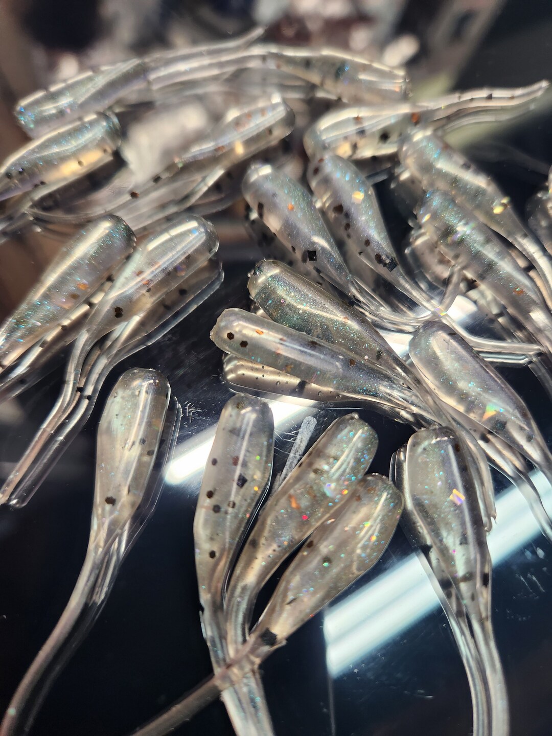 STS 2.00 BA Stinger Tail Soft Plastic Crappie Fishing Bait Flathead ...